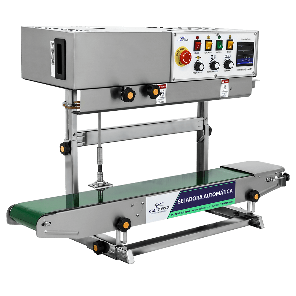 Seladora Automatica Continua Vertical com Datador SA 1000 LW - cetro